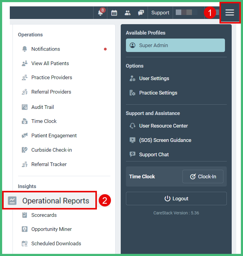 Manage the Refer Out Report – CareStack