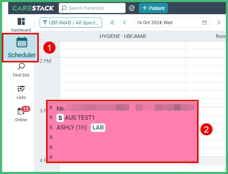 Change the Treatment Status to Completed – CareStack