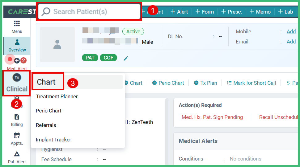 A Guide to the Odontogram (Charting) – CareStack