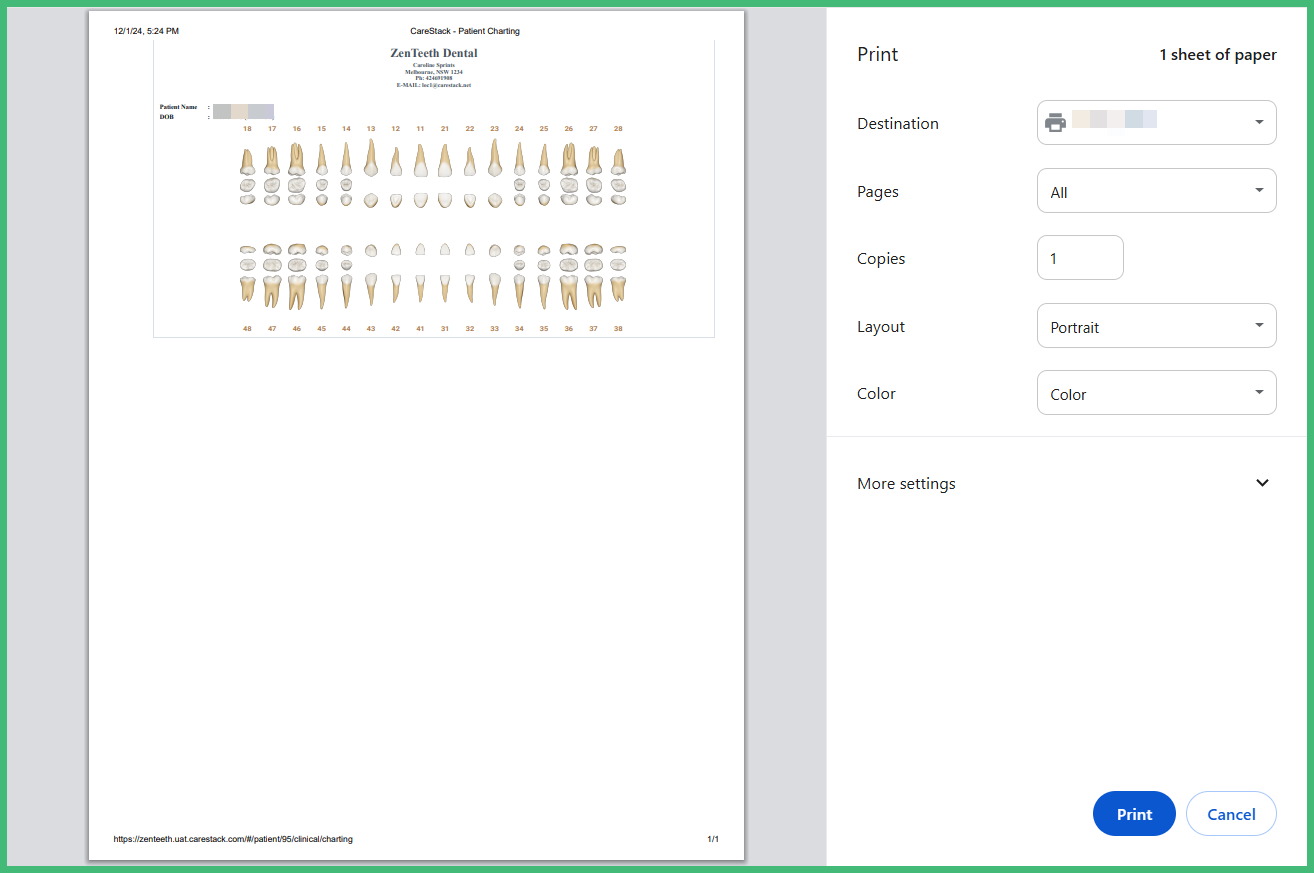 A Guide to the Odontogram (Charting) – CareStack