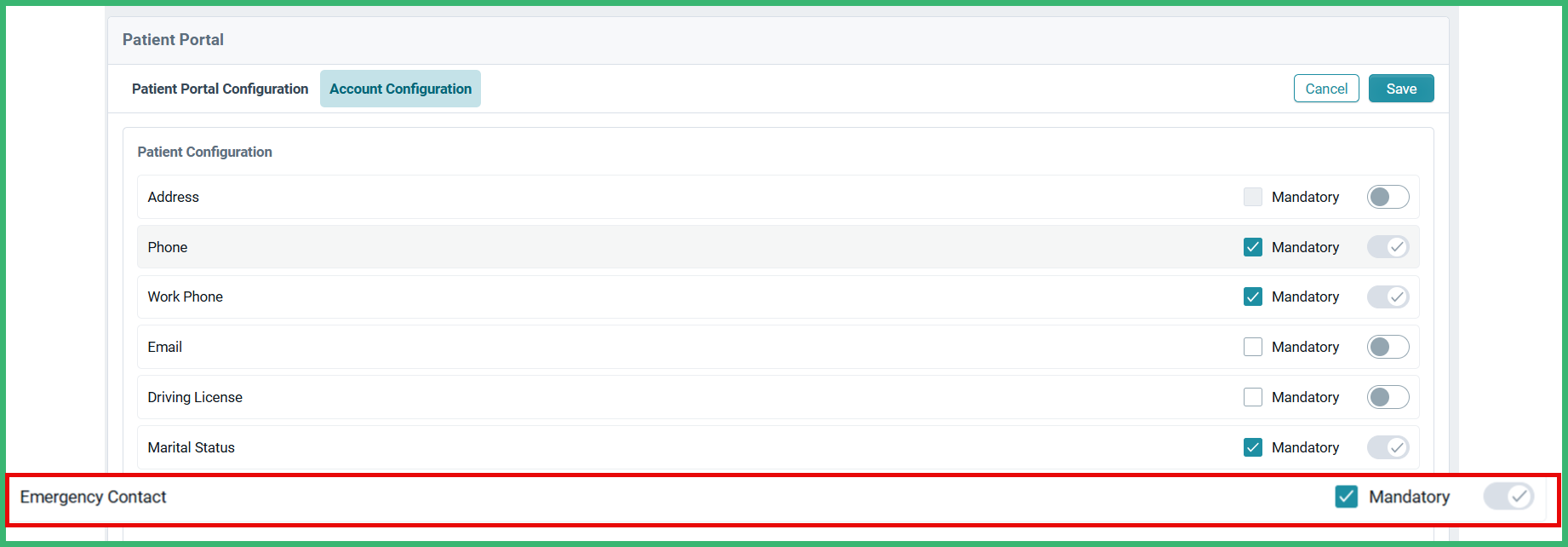 Overview of Patient Portal and Patient Connect Settings – CareStack