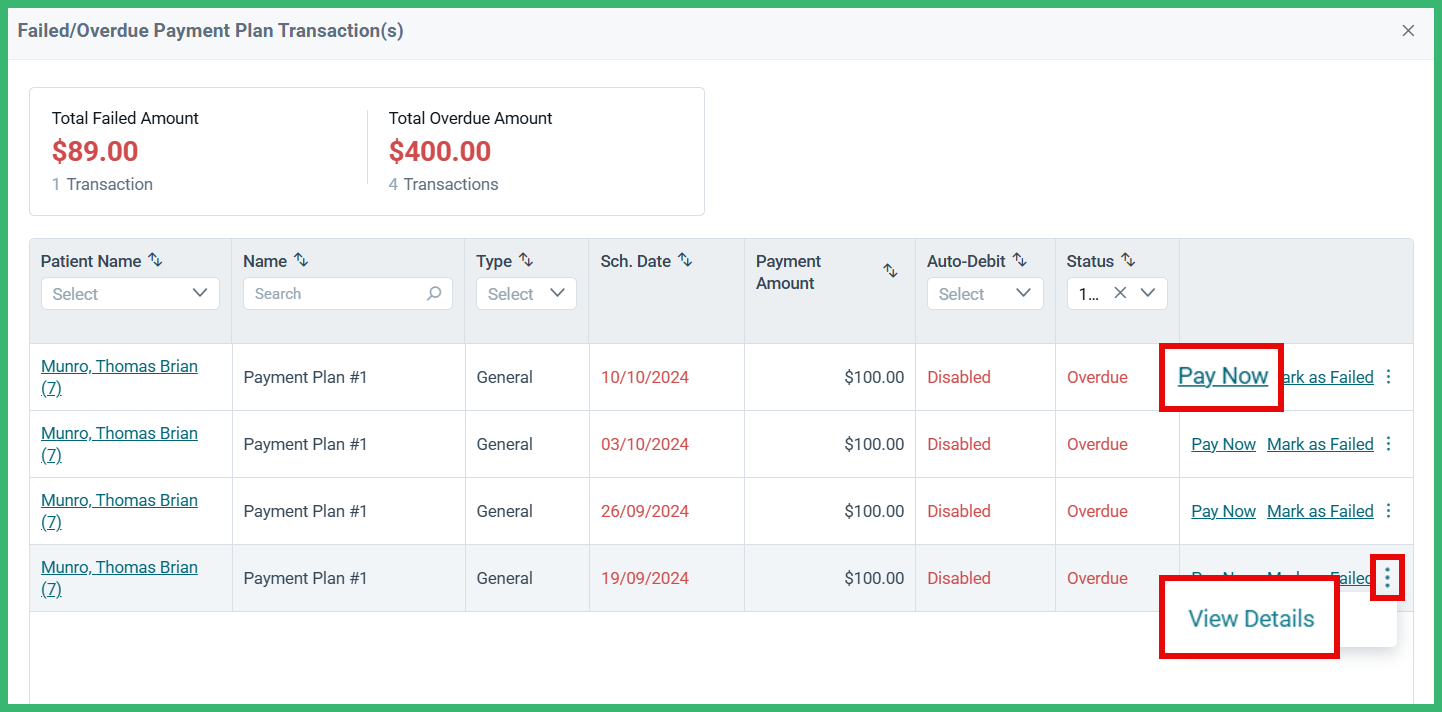 An Overview of the Payment Plan Control Center – CareStack