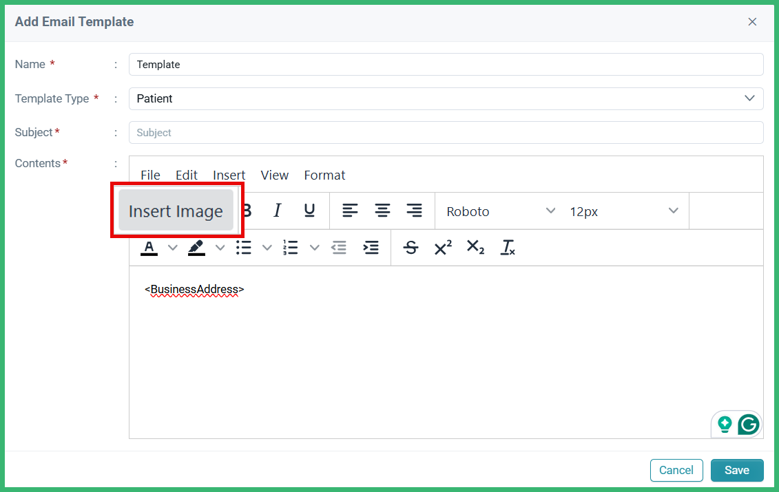 Add & Manage Memo, Email, & Text Templates – CareStack