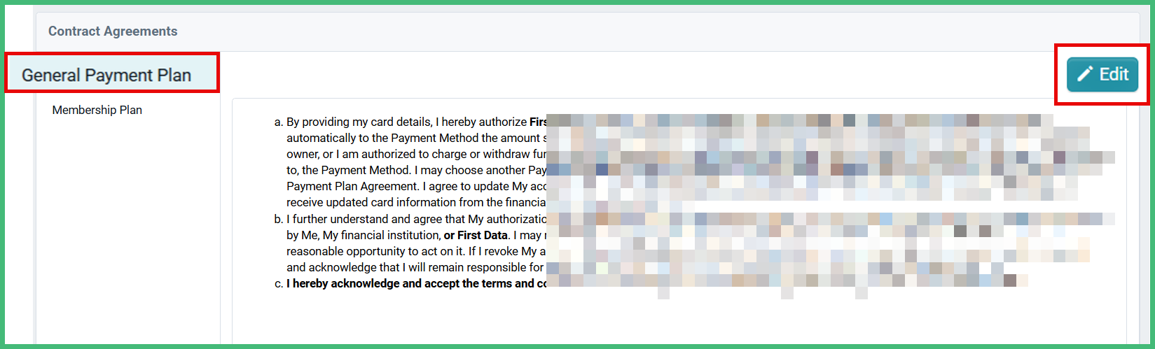 Add or Edit a Payment Plan Agreement – CareStack