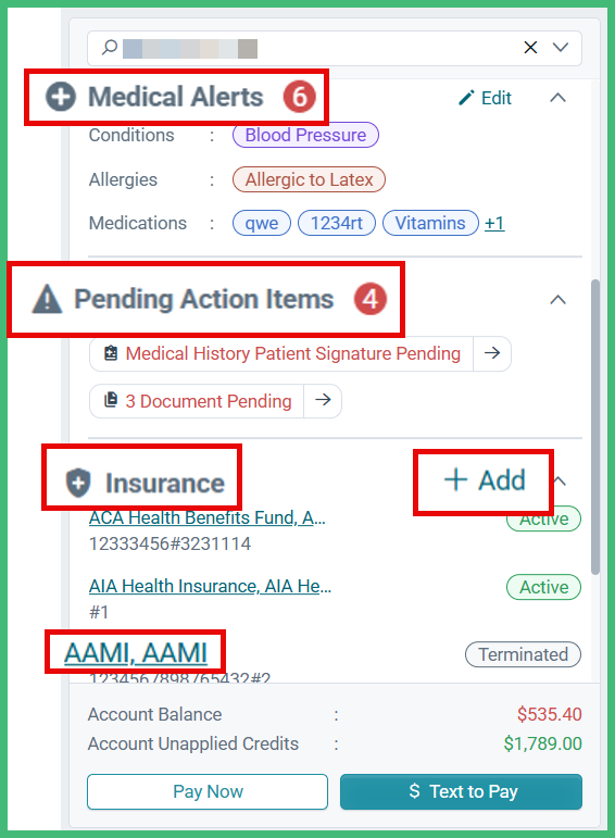 Booking Actions on an Appointment Slide-Out – CareStack
