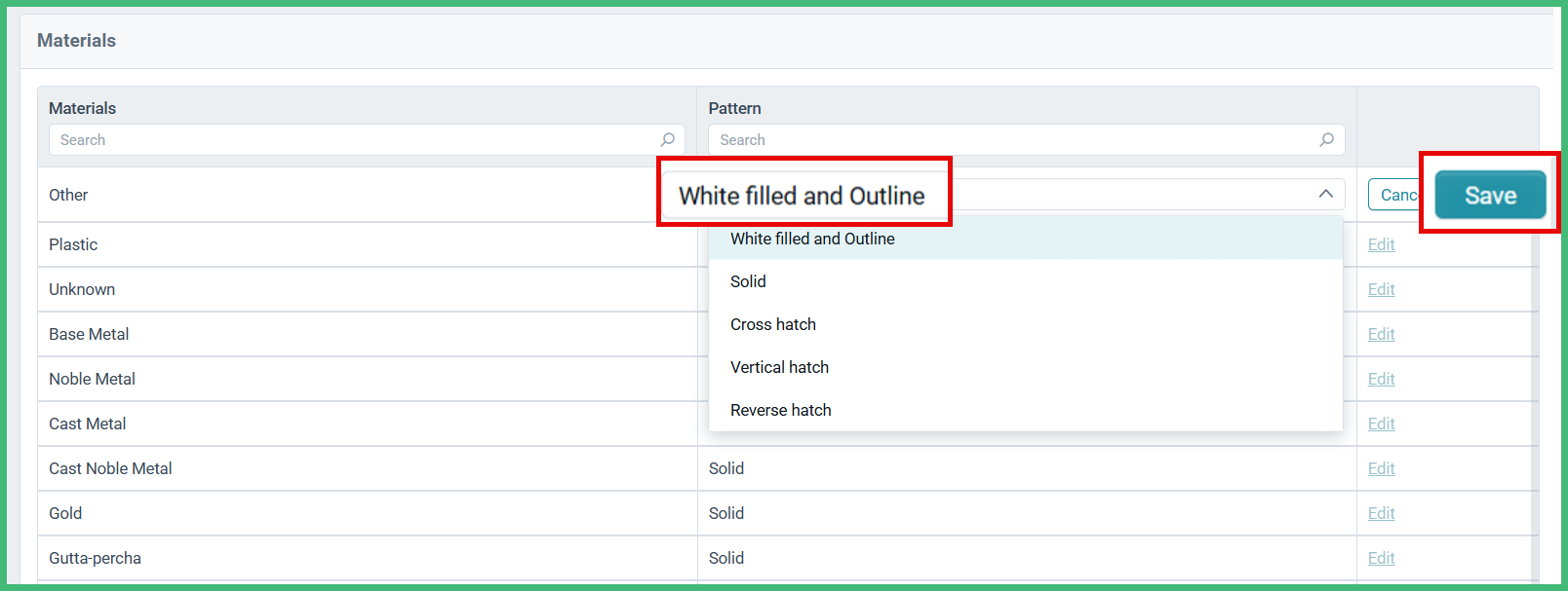 Manage Materials for Clinical Chart – CareStack