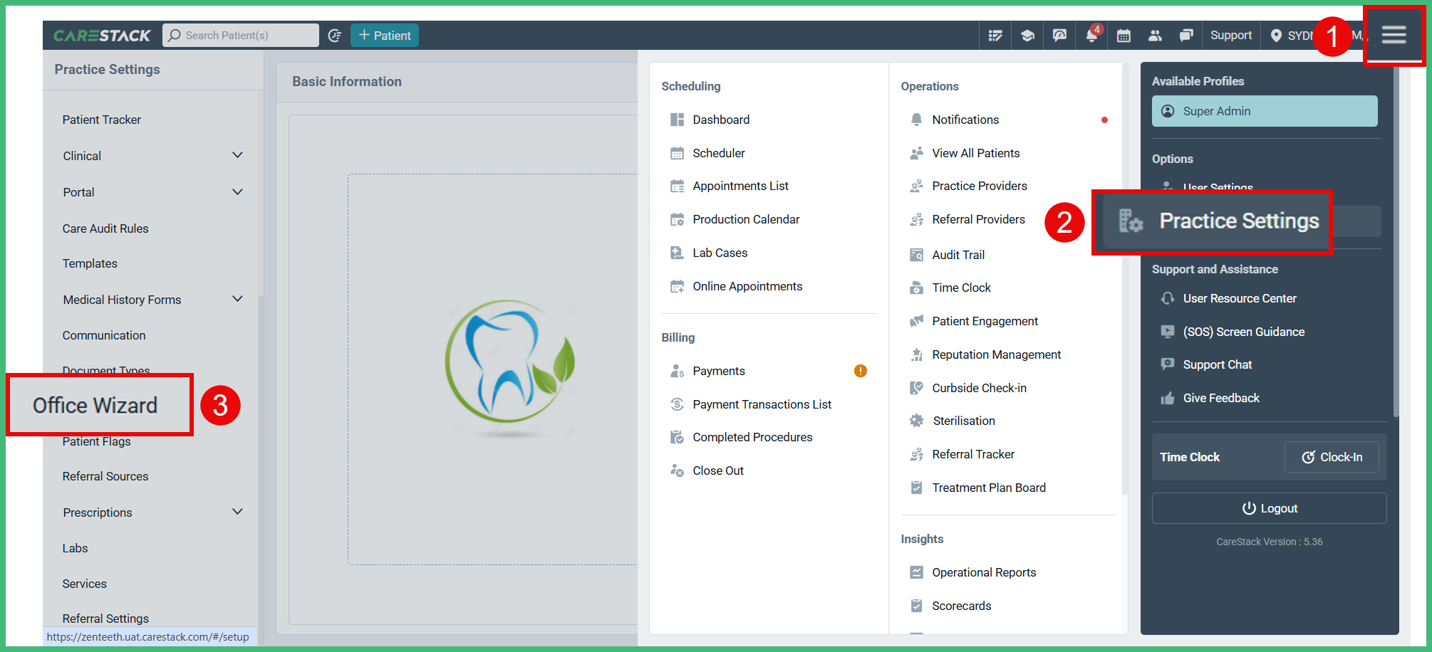 A Comprehensive Guide to the Office Wizard – CareStack