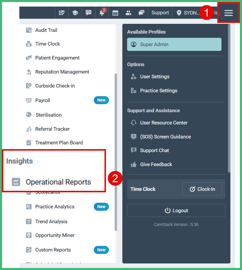 Generate Recalls Breakdown Report – CareStack