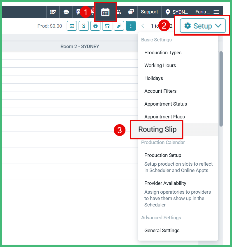 Print or Customise Routing Slips – CareStack