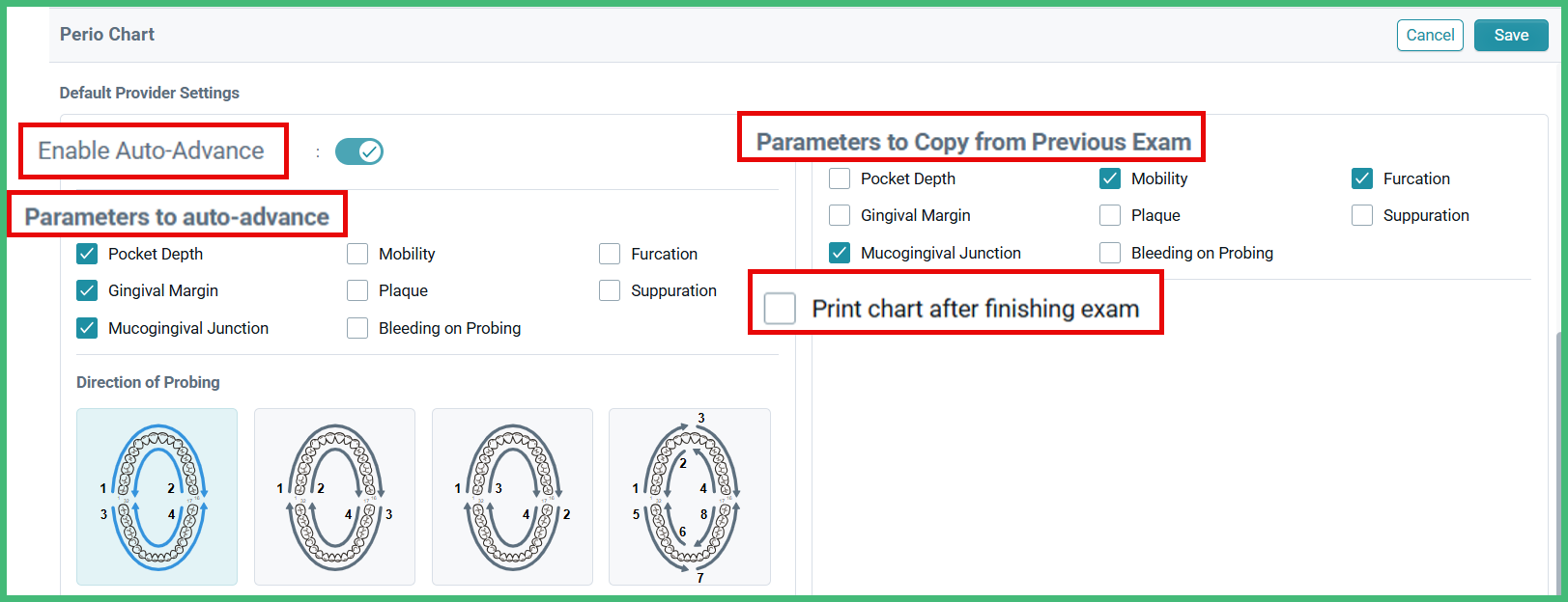 Configure Perio Charting and Manage Permissions – CareStack