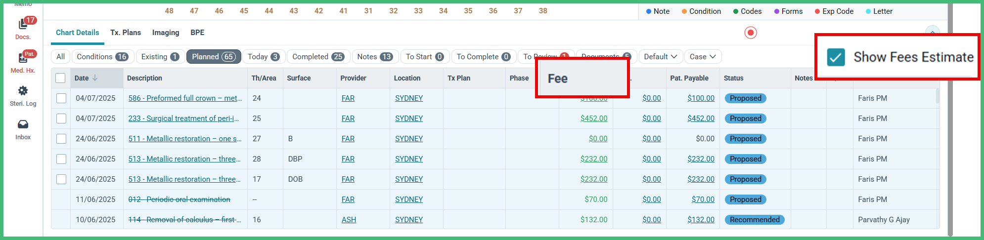 A Guide to the Odontogram (Charting) – CareStack