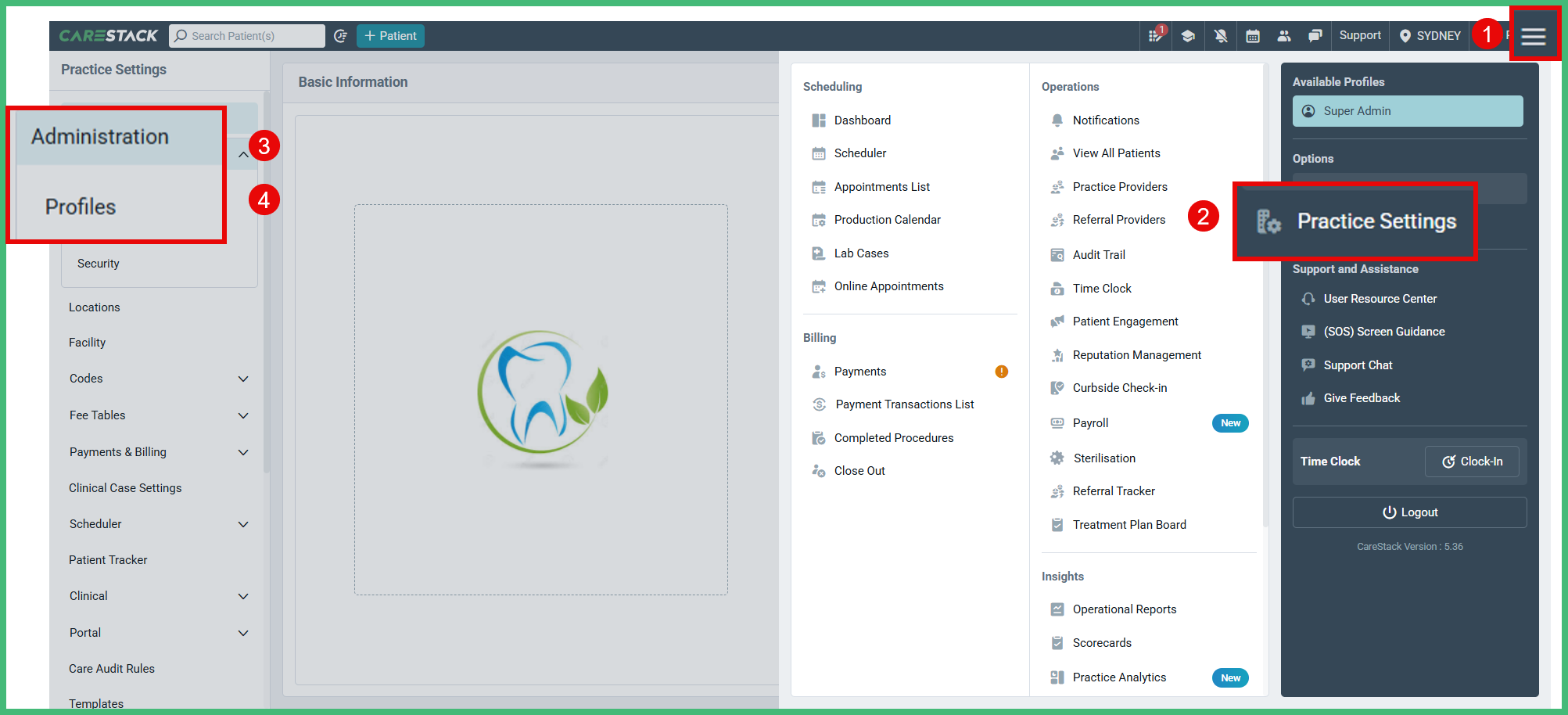 Generate Missing Transactions Report – CareStack