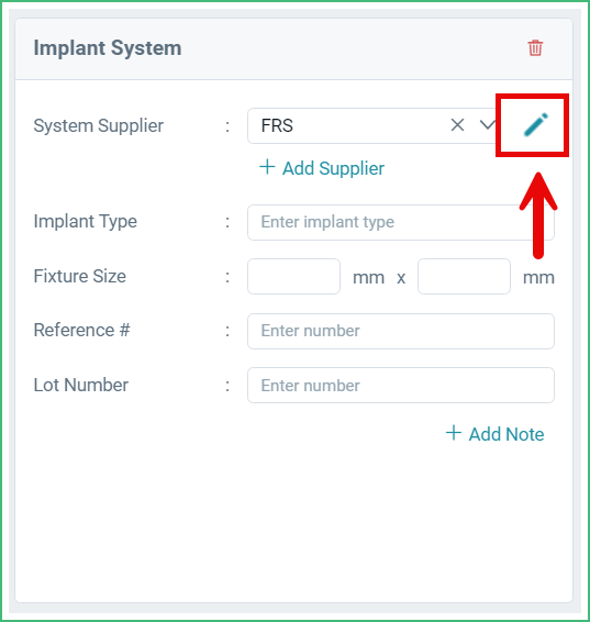 Add and Manage Implants with Implant Tracker – CareStack