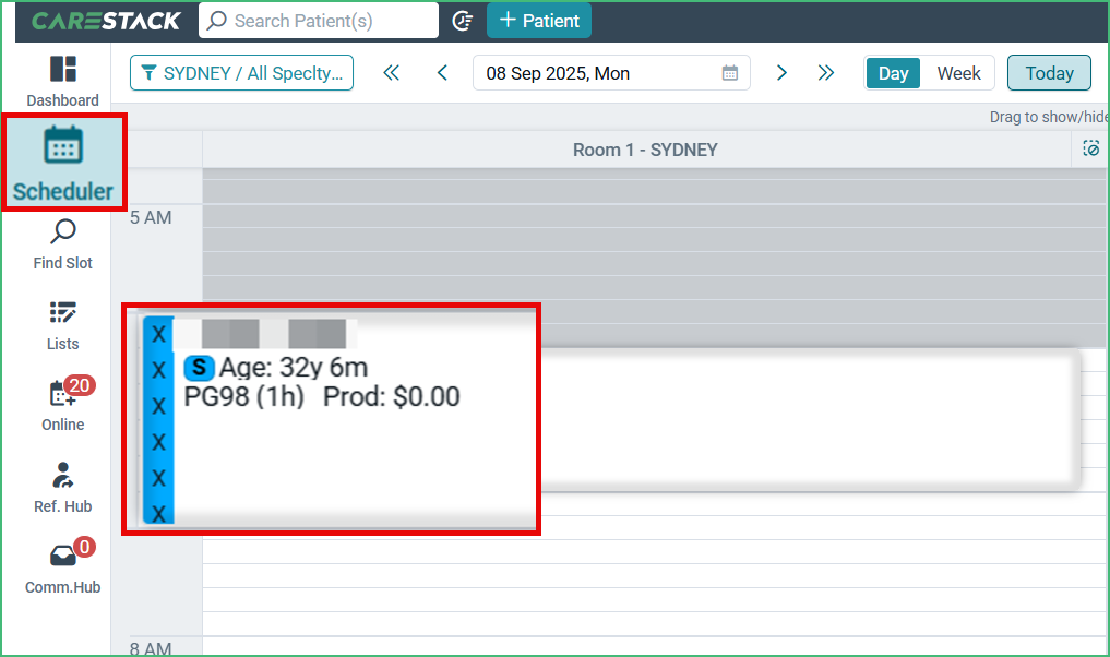 'Check Out' Patient Appointments in CareStack – CareStack
