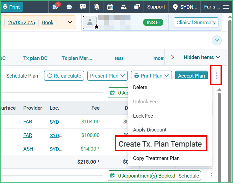 Explore the Treatment Plans Tab in the Clinical Chart – CareStack