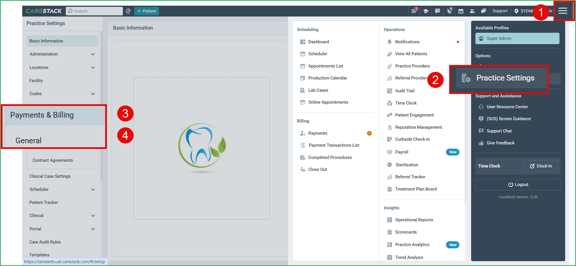 Accounting for Third Party Payments and Transaction Charges – CareStack
